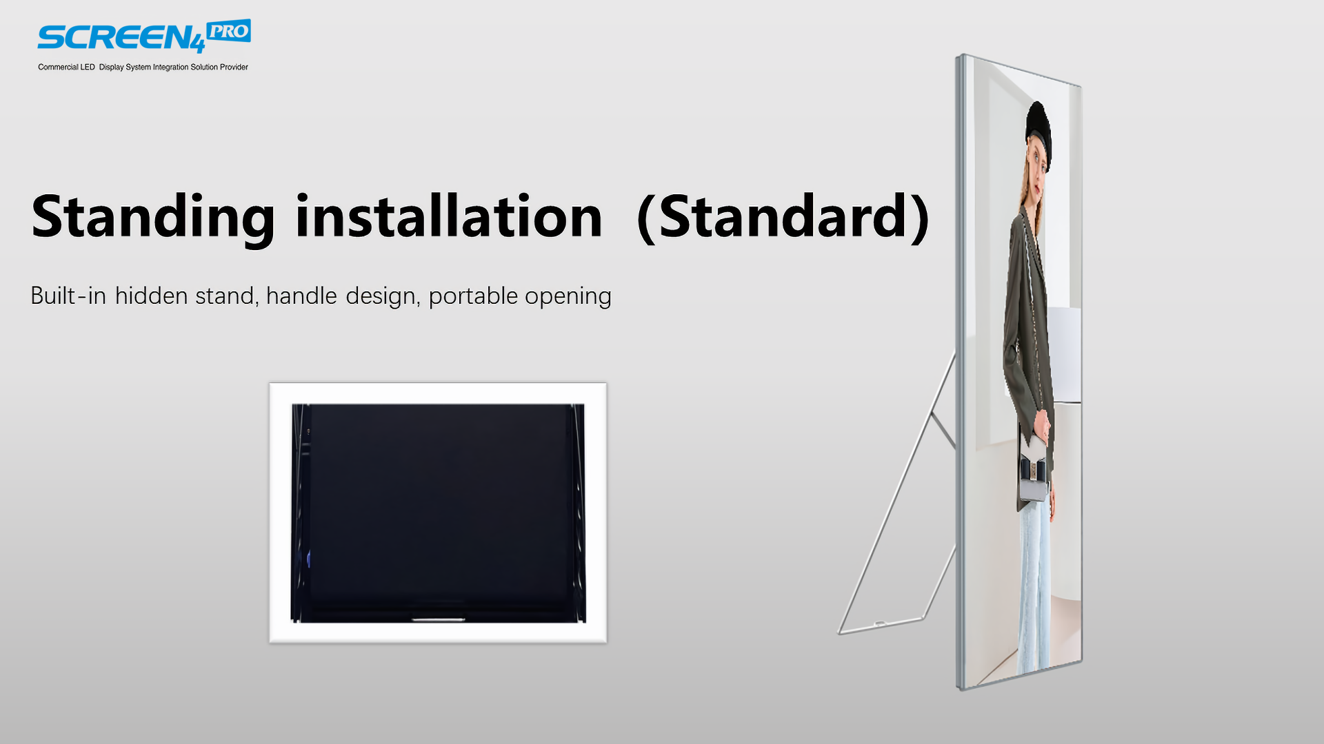 LED Poster - All-in-one Display LED - Shenzhen SCREEN4PRO Technology Co ...
