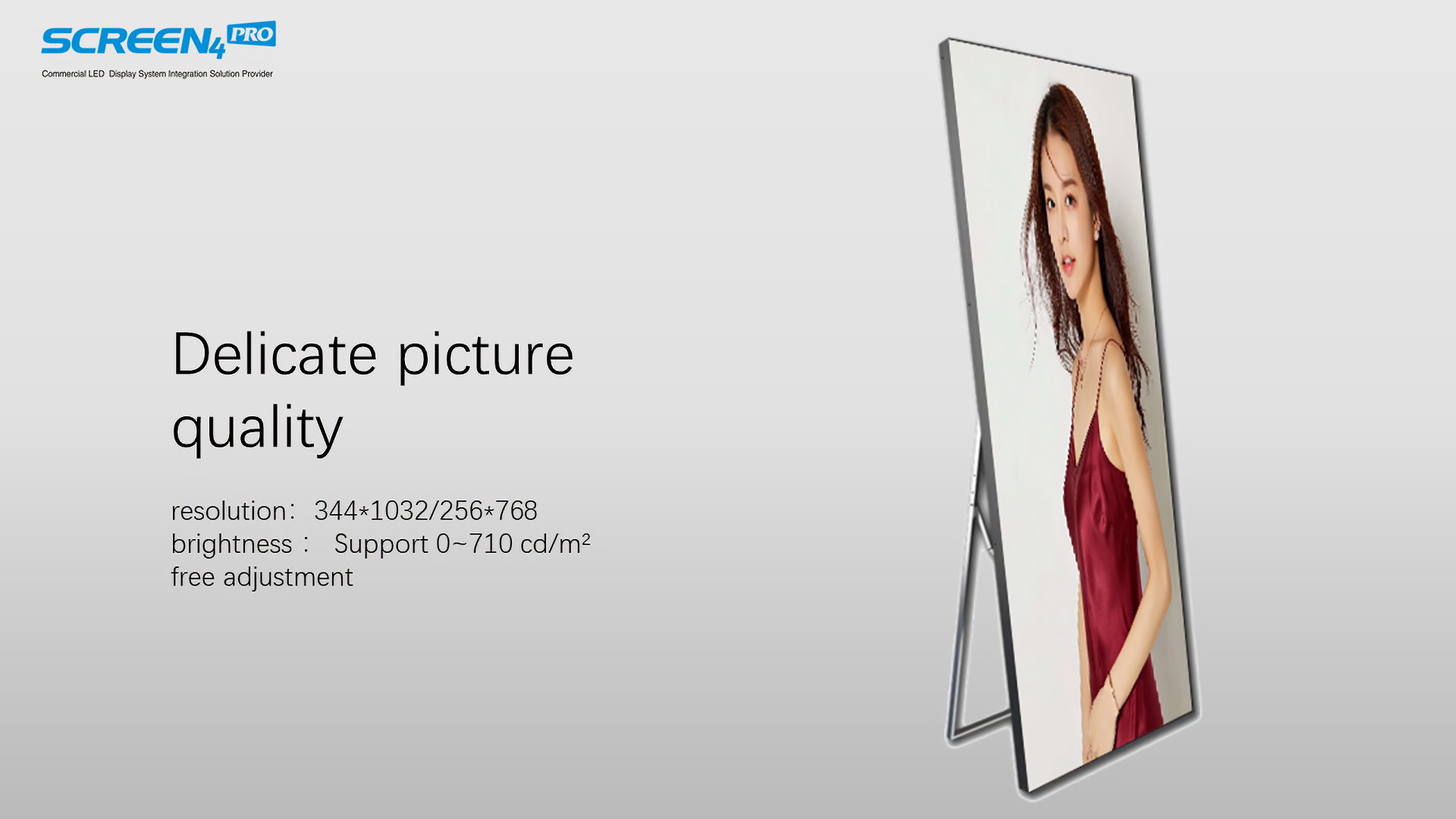LED Poster - All-in-one Display LED - Shenzhen SCREEN4PRO Technology Co ...